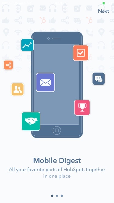 HubSpot CRM Mobile App Android-puhelimille